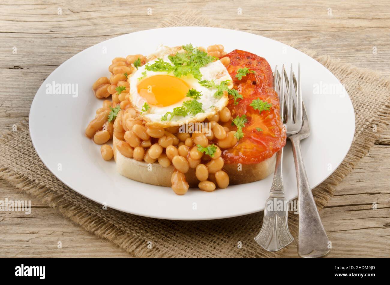 fried egg, beans, english breakfast, fried eggs, bean, british, english ...