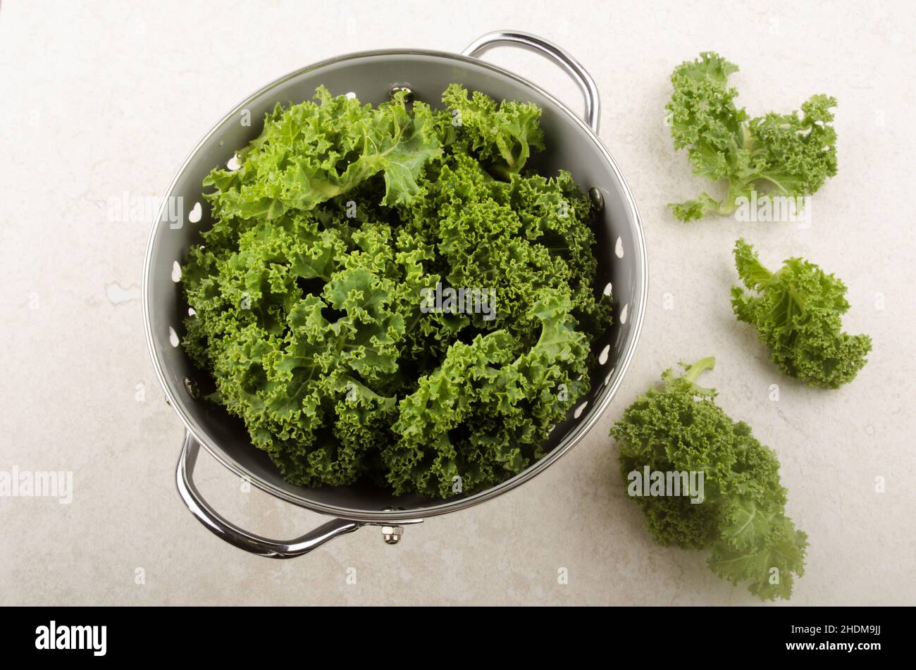 preparation, kale, preparations, kales Stock Photo - Alamy