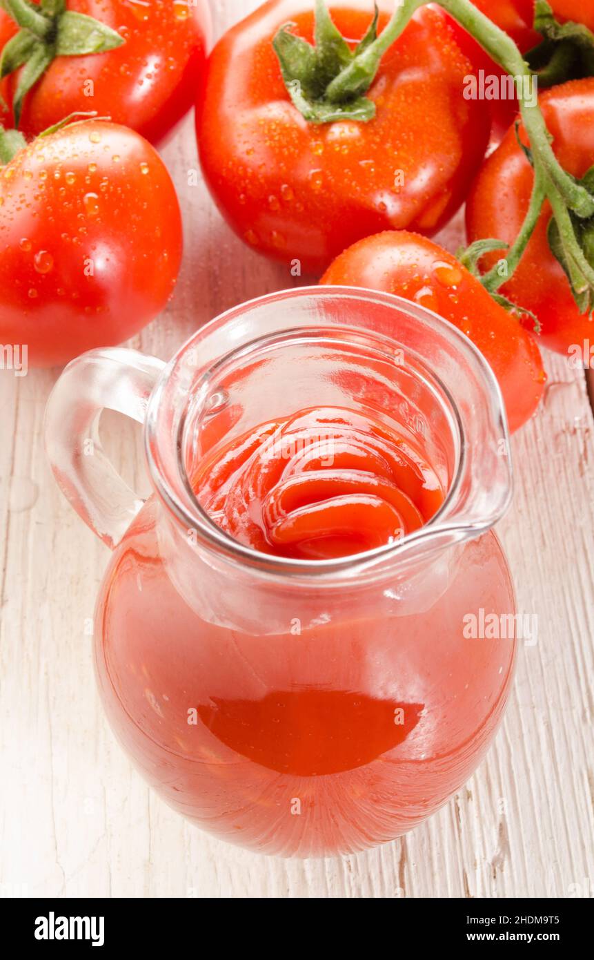 ketchup, home made, ketchups, home mades Stock Photo - Alamy