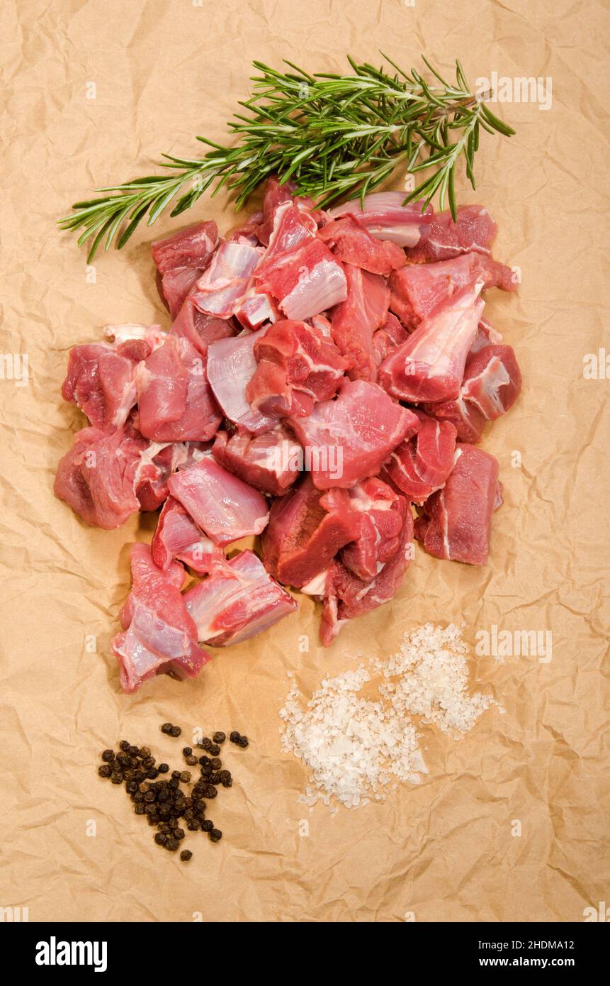 goulash, deer meat, goulashs Stock Photo - Alamy