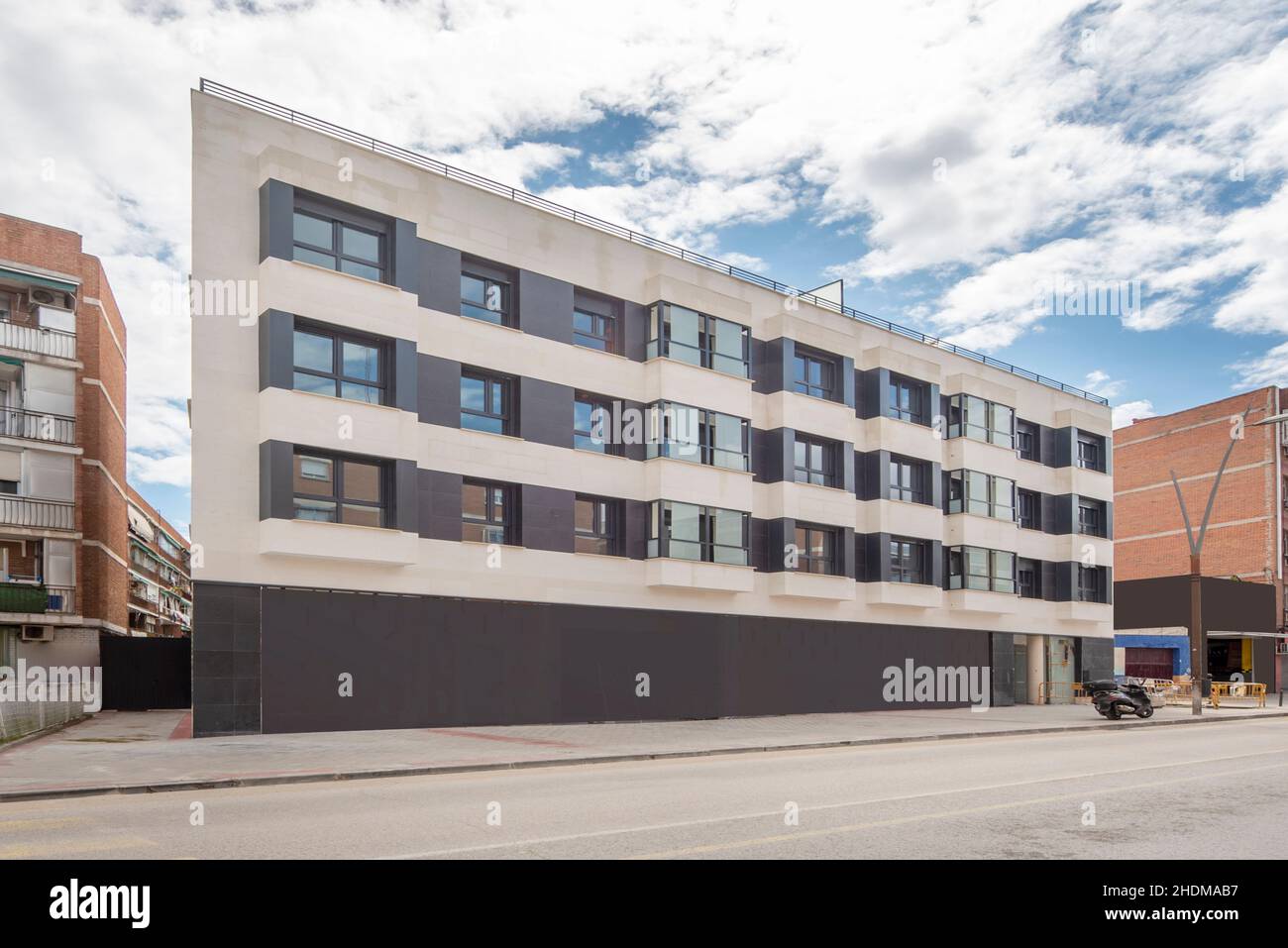 Main with modern residential buildings hi-res stock photography and ...