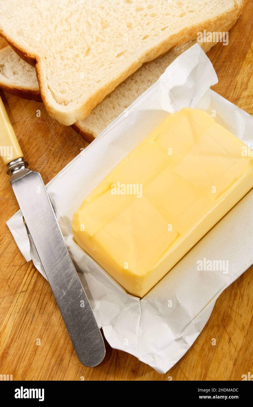 butter, butter pieces, butters, butter piece Stock Photo - Alamy