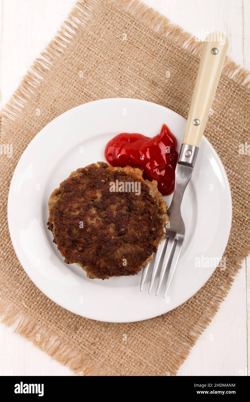 ketchup, snack, frikadeller, ketchups, snacks, frikadellers Stock Photo ...