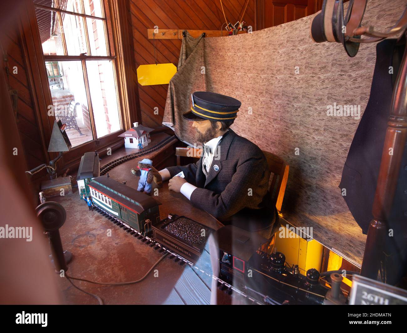 Snoqualmie railroad Museum Stock Photo - Alamy