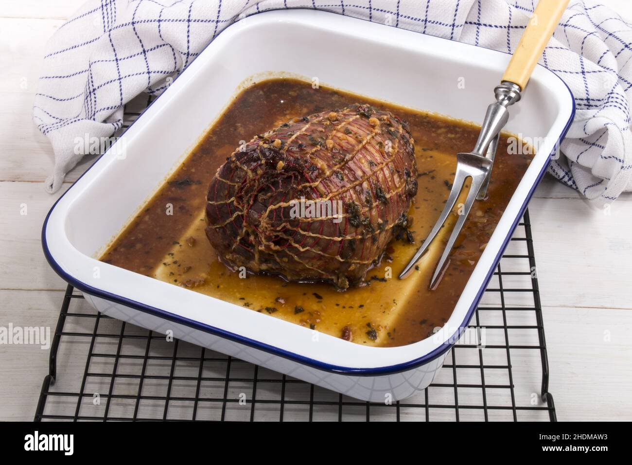 wild boar roast, wild boar roasts Stock Photo - Alamy