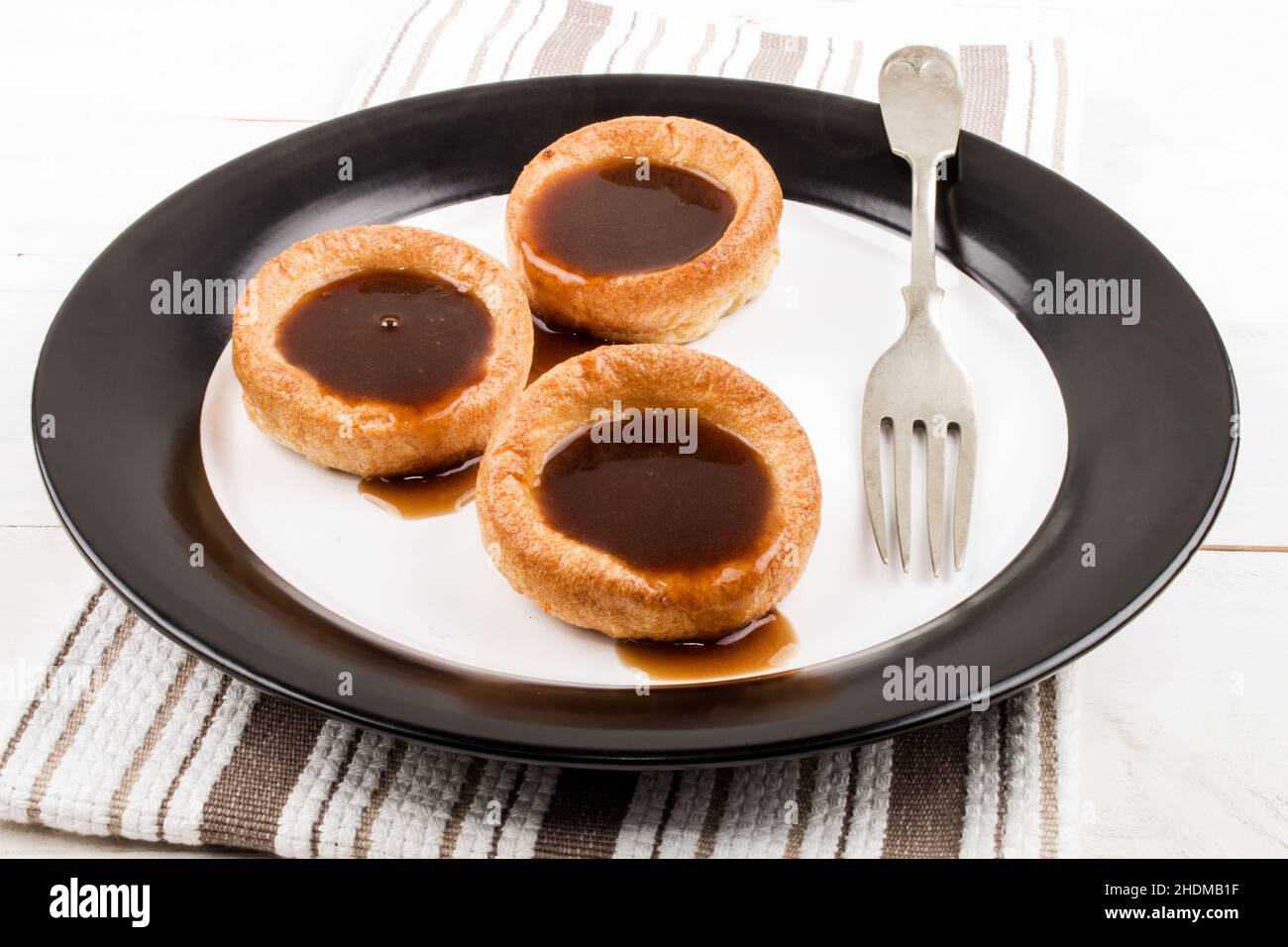 hearty, yorkshire pudding, hearties, savory, savoury Stock Photo - Alamy