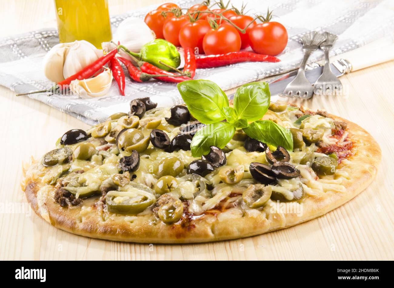 olives, pizza, olive, pizzas Stock Photo - Alamy