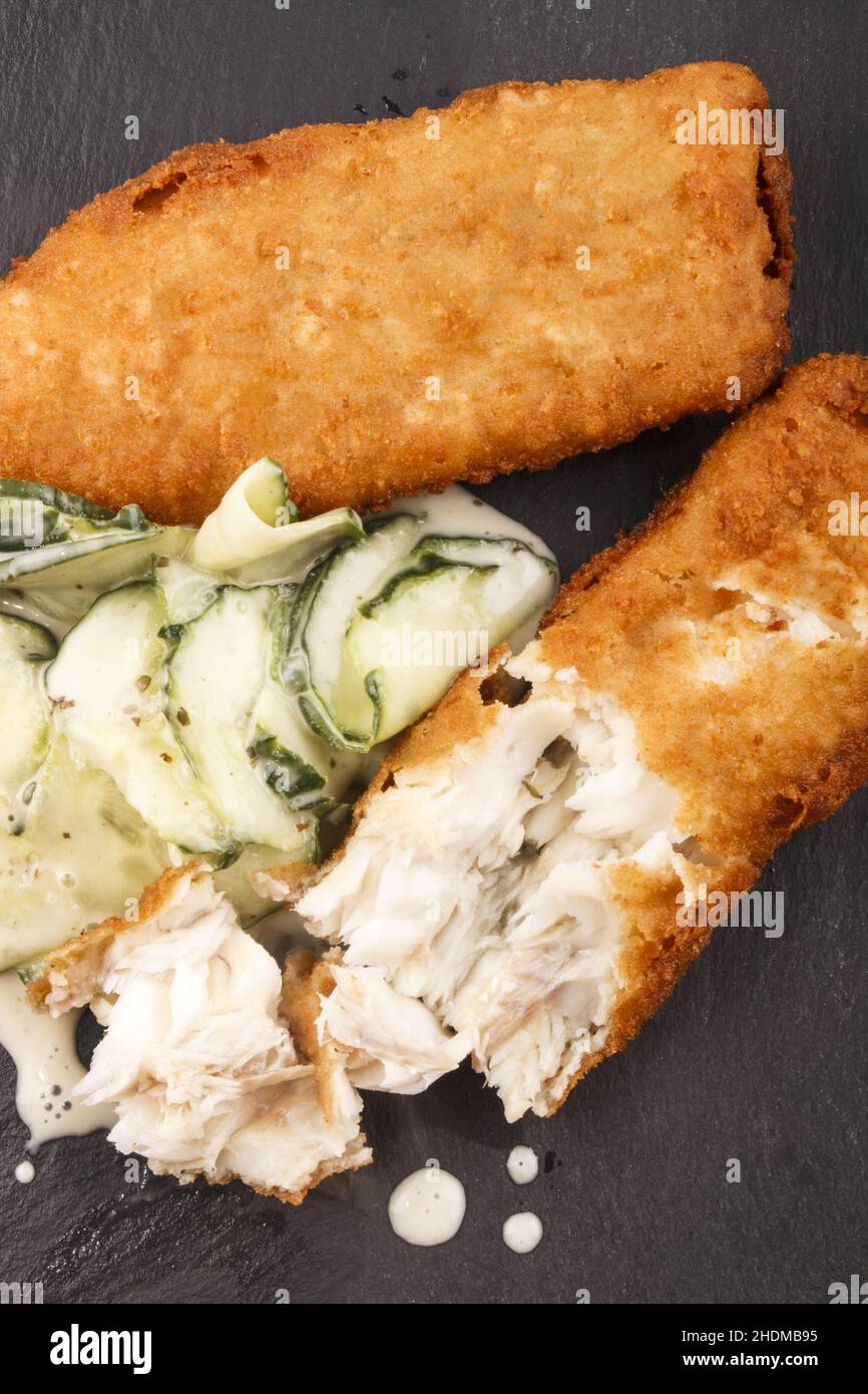 Food fried cod fish hi-res stock photography and images - Alamy