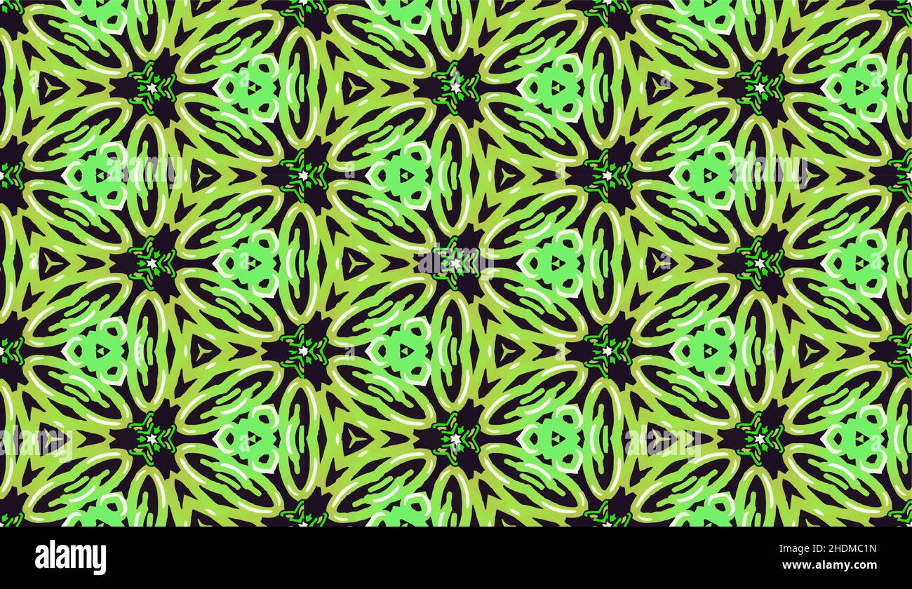 Green and black color seamless pattern texture and template ...