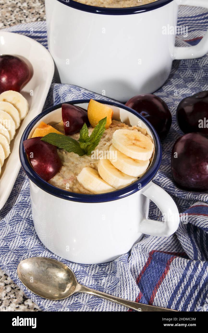 breakfast, porridge, breakfasts, porridges Stock Photo - Alamy