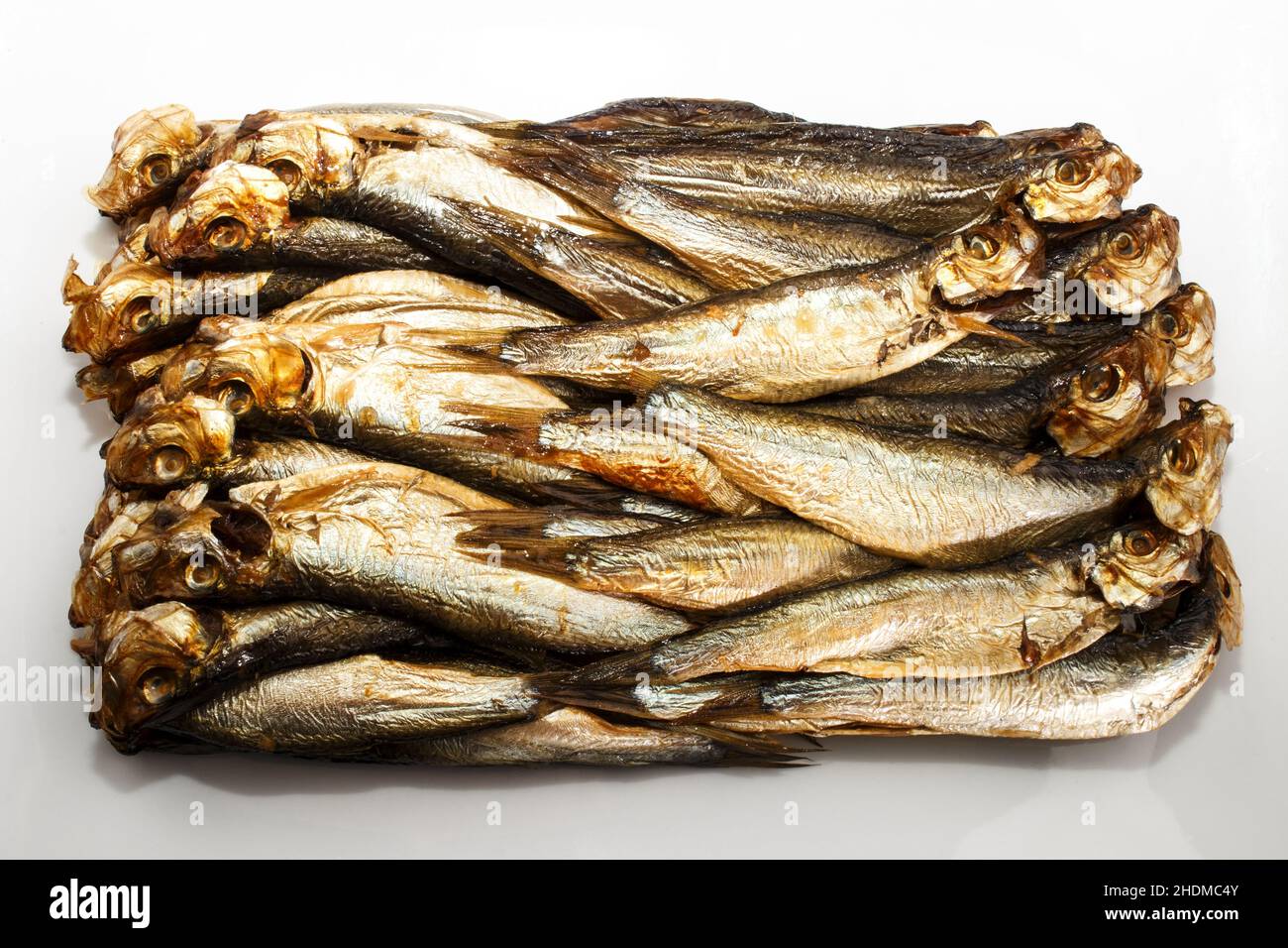 smoked fish, sprat, kippers, sprats Stock Photo - Alamy
