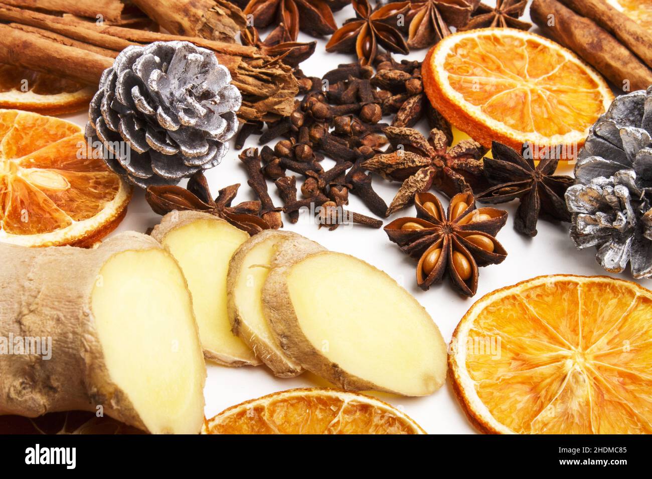 spices, ginger, star anise, spice, gingers, star anises Stock Photo - Alamy