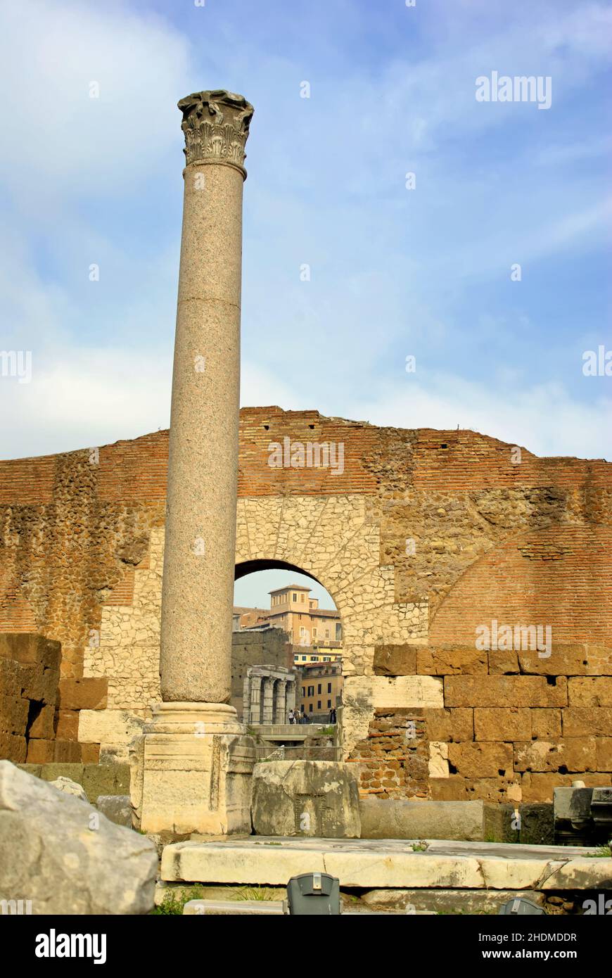 rome, forum romanum, column of honor, romes, roman forums, column of ...
