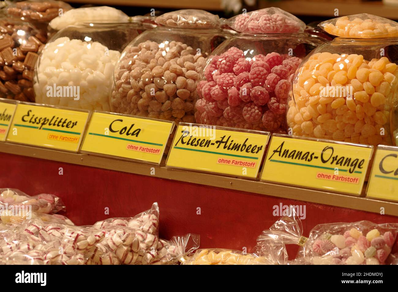 candy, candy stand, candies Stock Photo - Alamy