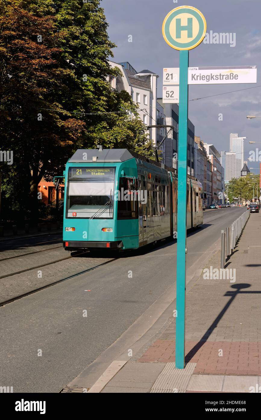 bus stop, cable car, frankfurt, bus station, bus stops, stop, cable ...