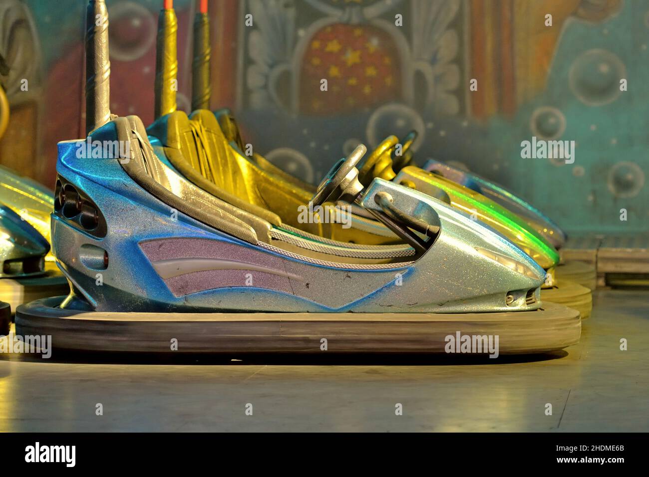 bumper cars, bumper car Stock Photo - Alamy