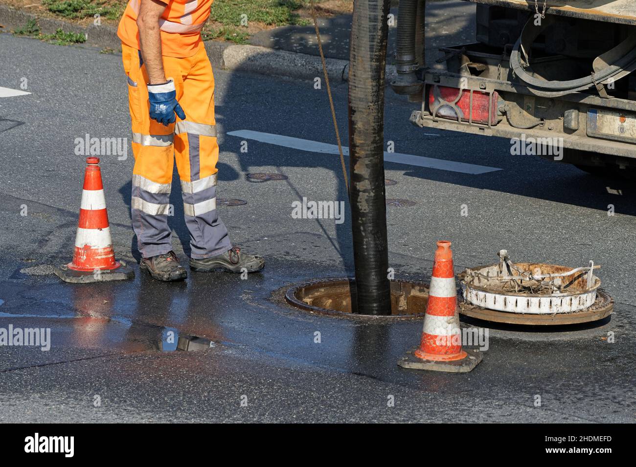 channel digger, channel diogers Stock Photo - Alamy