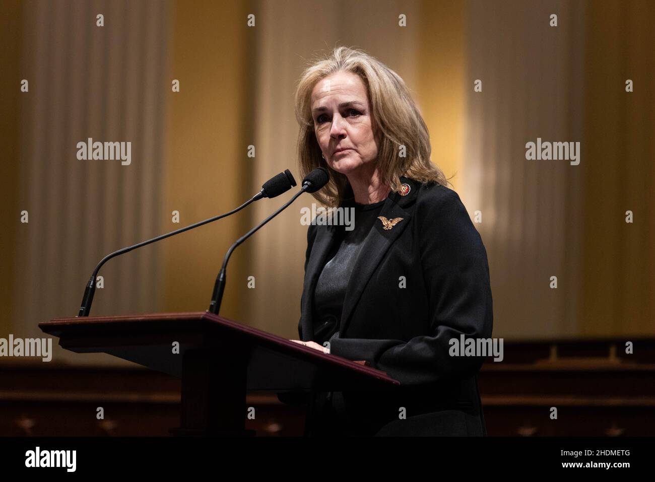 Madeleine Dean, D-PA, speaks as members of Congress share recollections ...
