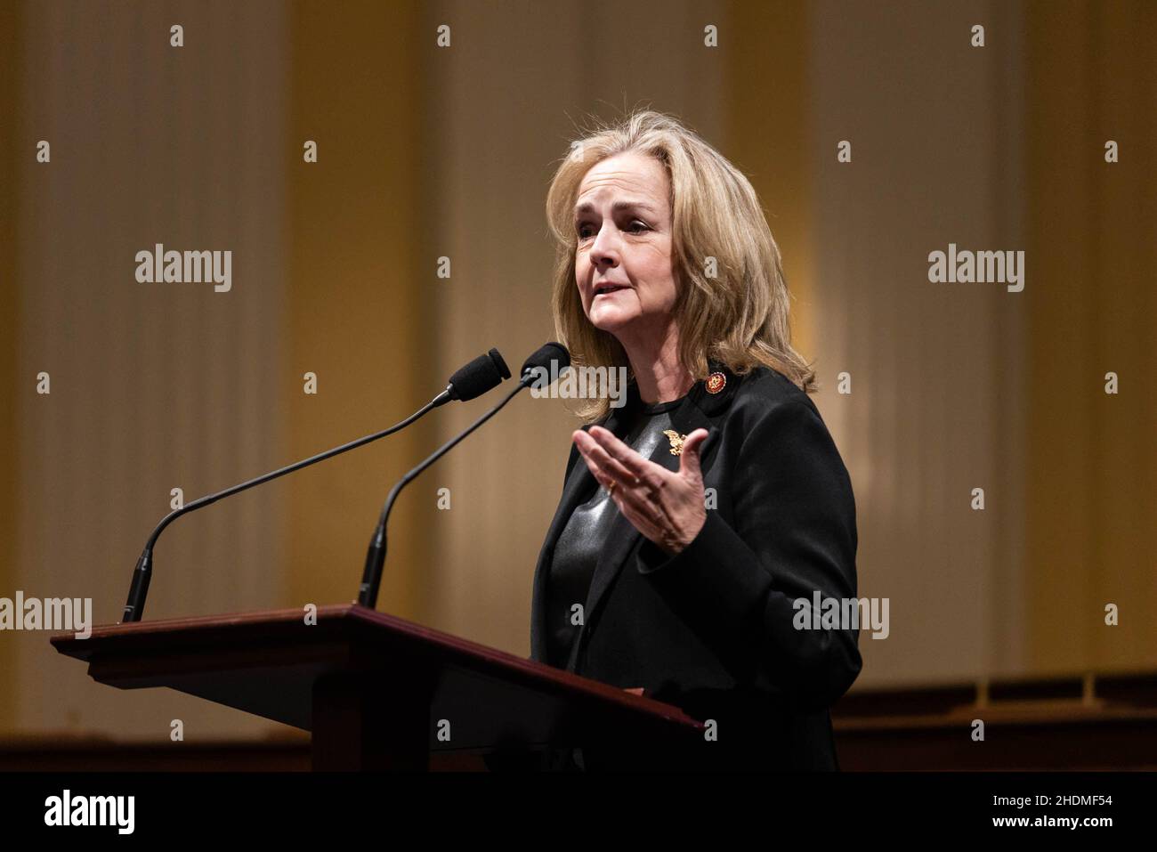 Madeleine Dean, D-PA, speaks as members of Congress share recollections ...