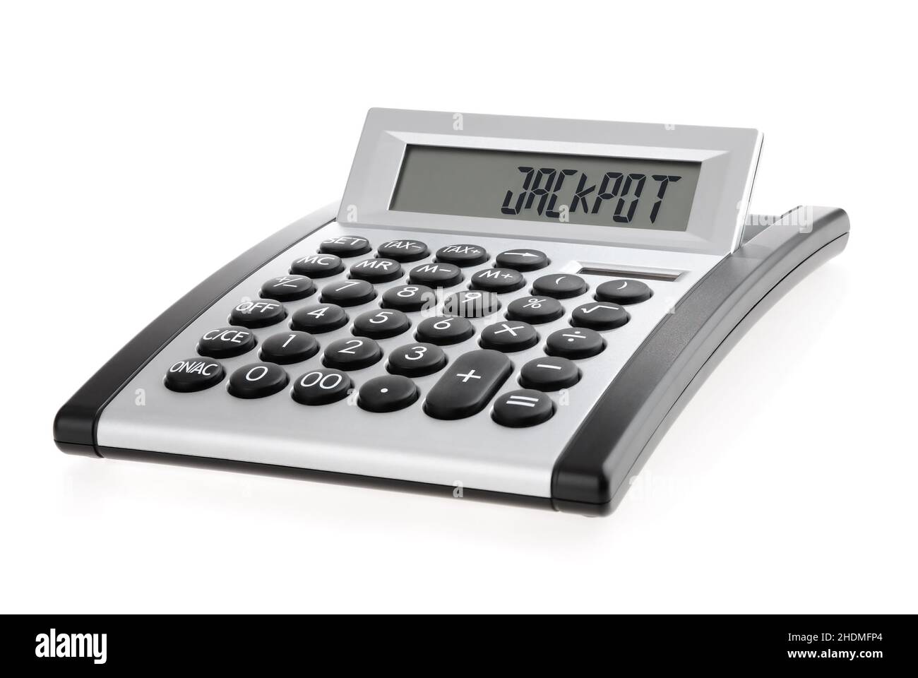 Balance sheet and calculator Cut Out Stock Images & Pictures - Alamy
