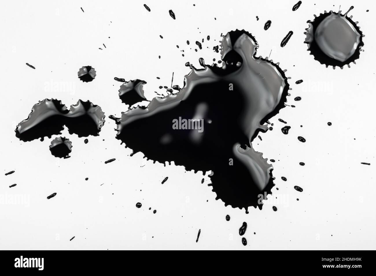 Ink blot cut out hi-res stock photography and images - Alamy
