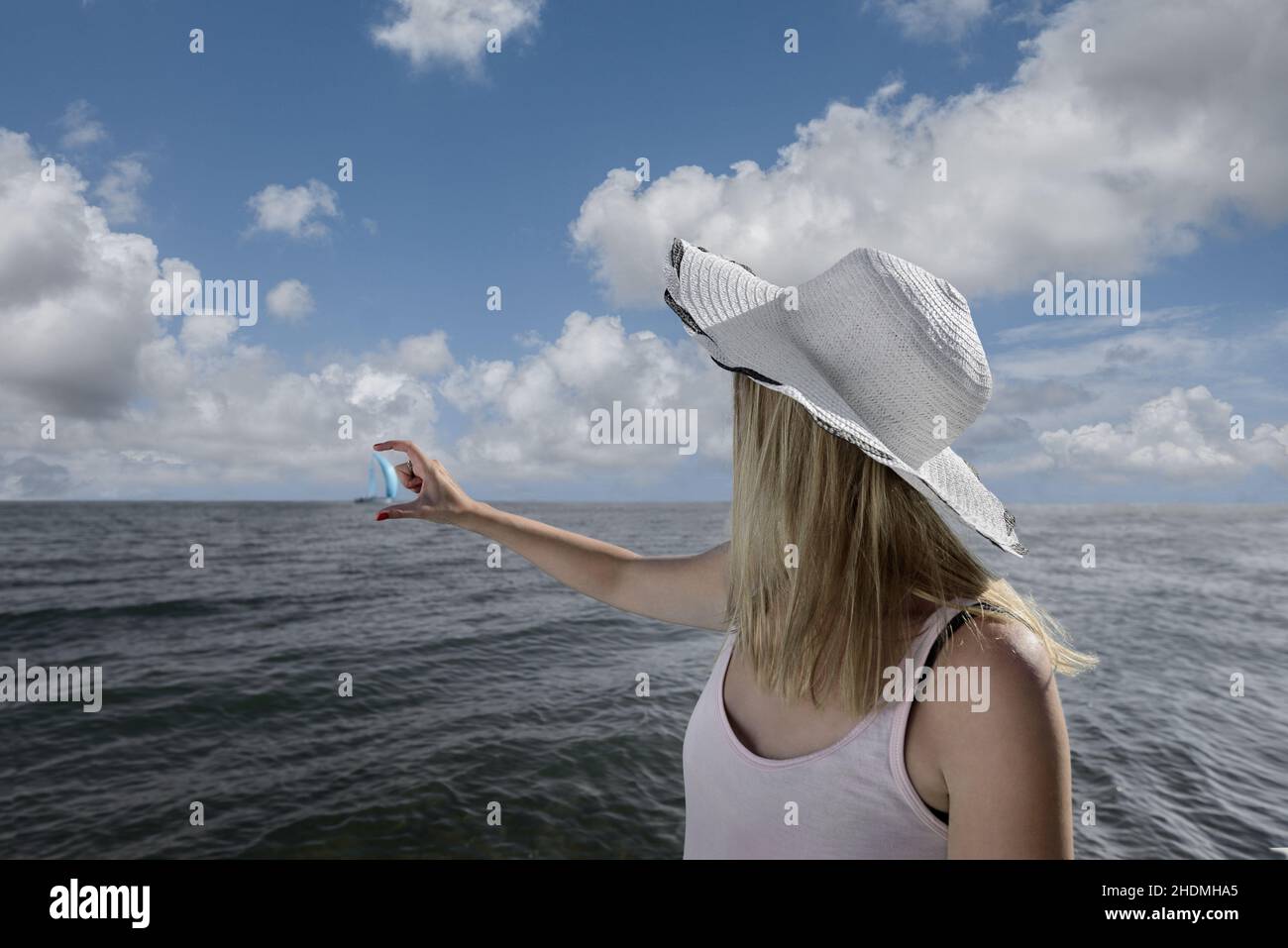 woman, sailboat, dreams, female, ladies, lady, women, sailboats ...