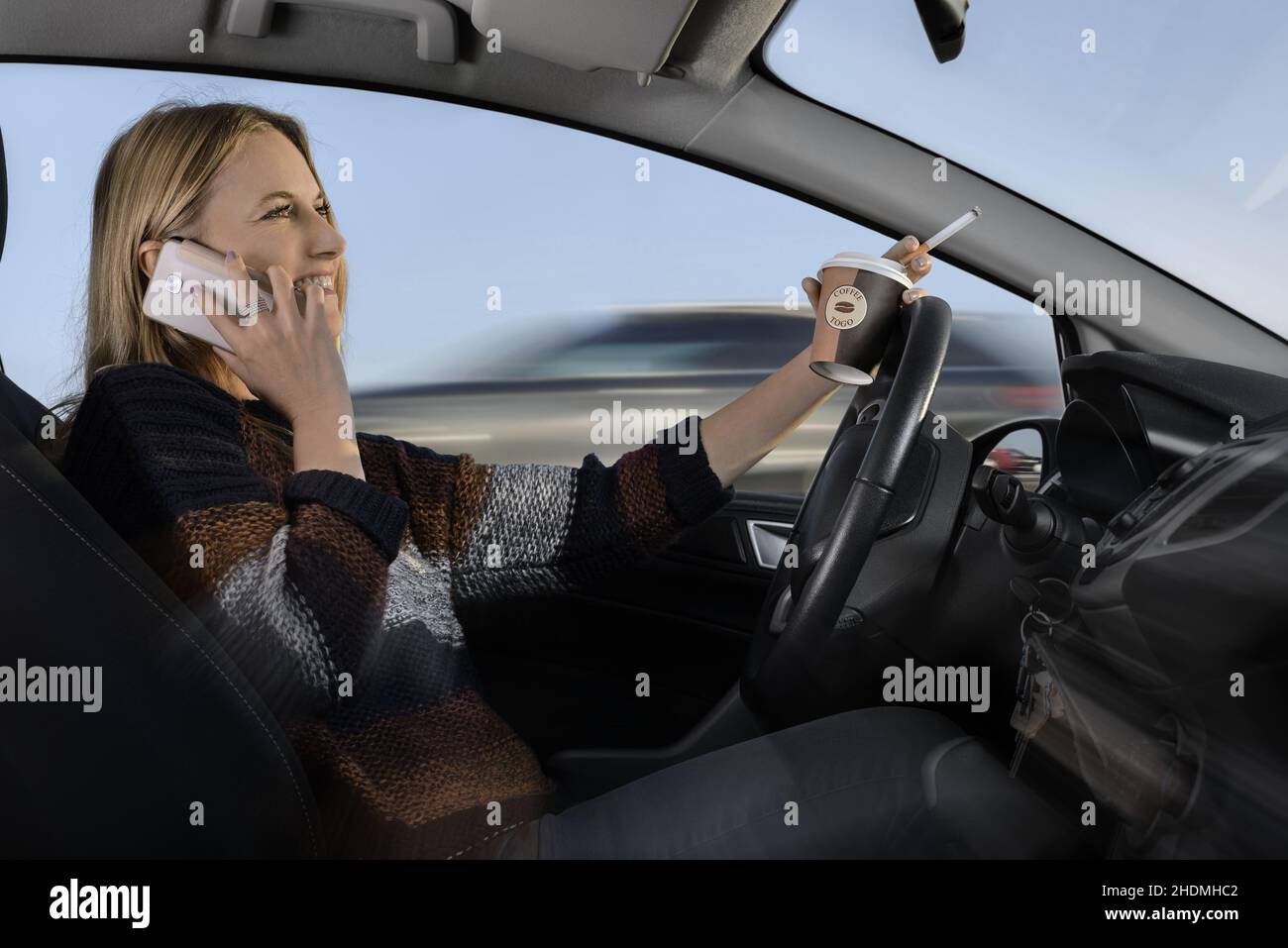 danger & risk, distraction, car driver, danger & risks, danger and risk ...