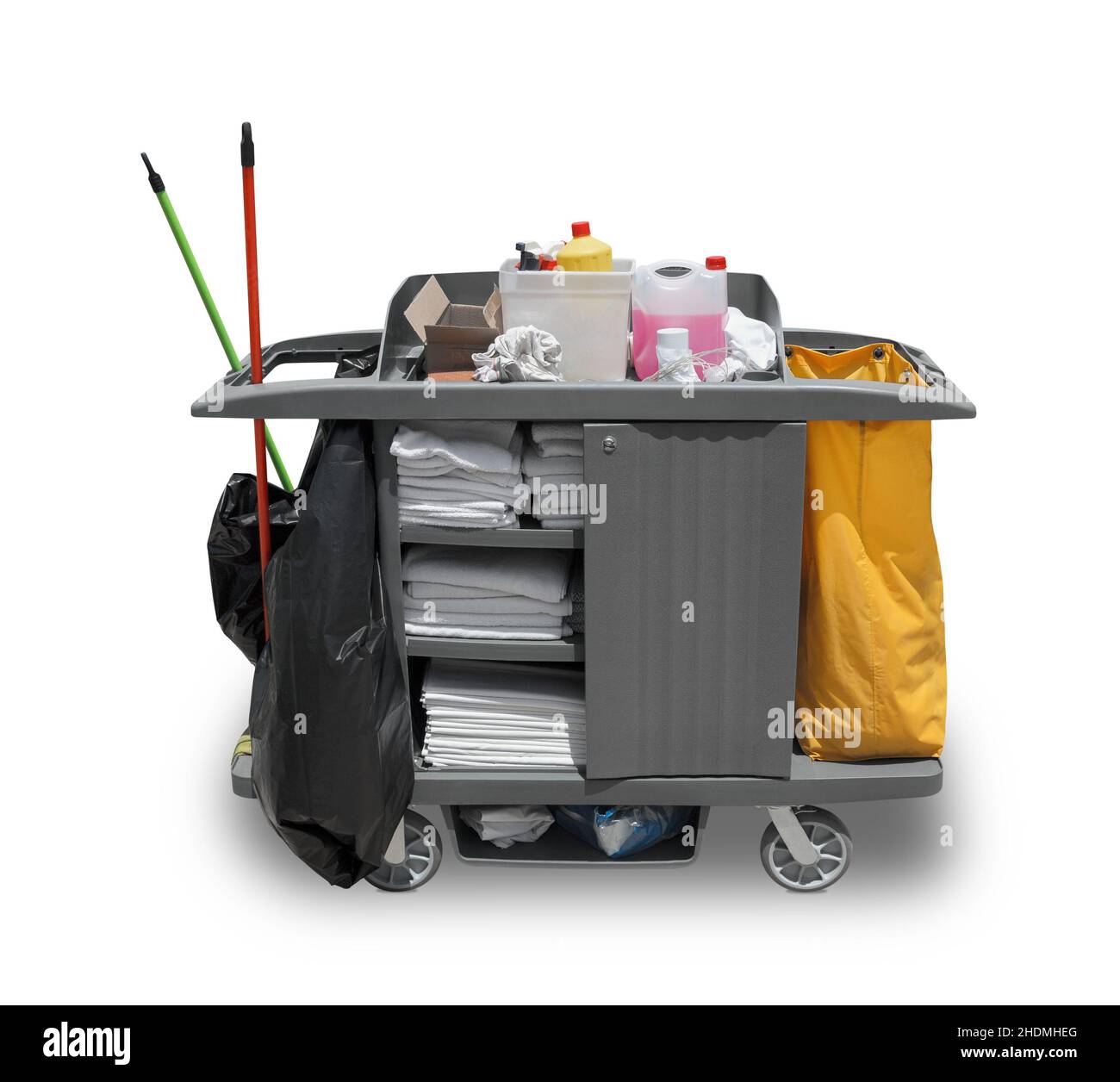 cleaning cars, trolley Stock Photo - Alamy