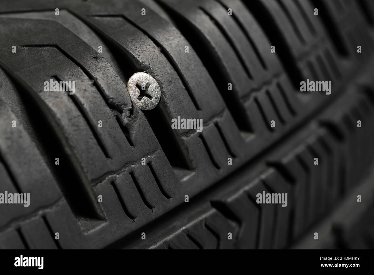 Tyre damages hi-res stock photography and images - Alamy