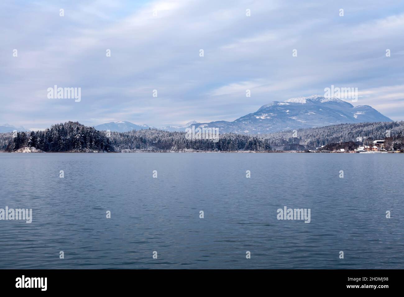 faaker see, range, karawanken, faaker sees, ranges, karawankens Stock ...