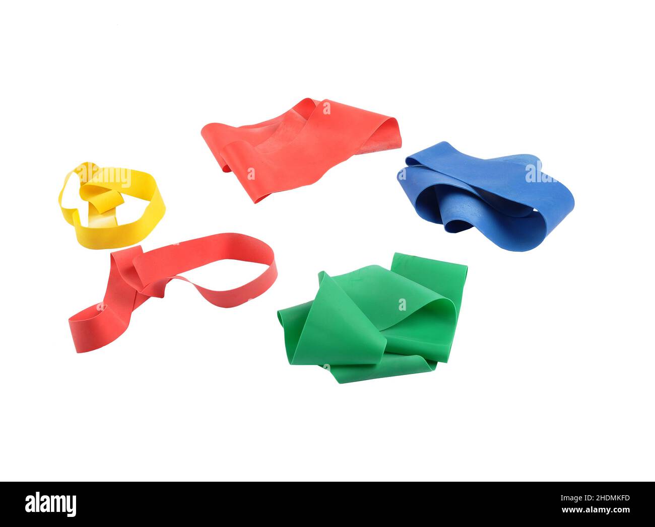 Exercise pilates band Cut Out Stock Images & Pictures - Alamy