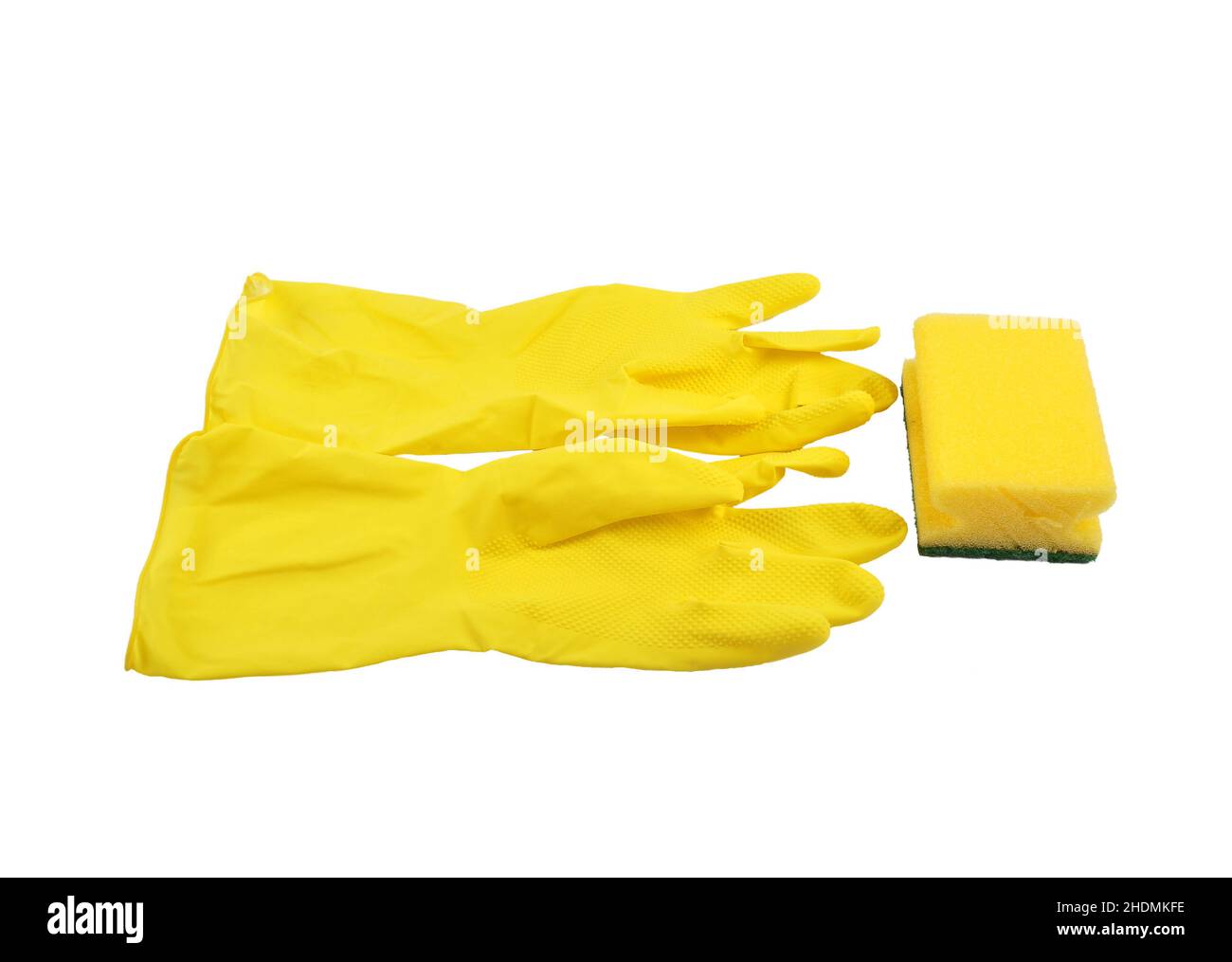 sponge, rubber gloves, sponges, rubber glove Stock Photo - Alamy