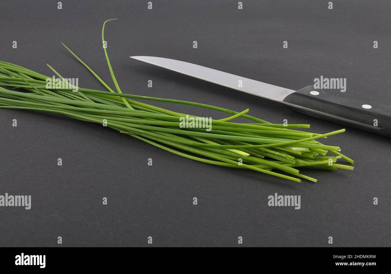 chive, knife, chives, knifes Stock Photo - Alamy