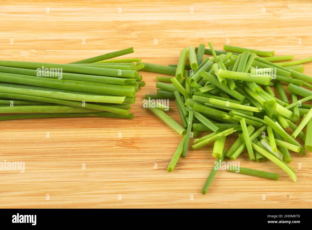 sliced, chive, sliceds, chives Stock Photo - Alamy