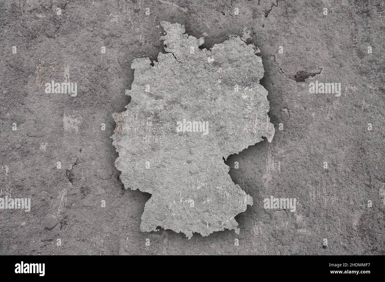 germany, concrete, outline, germanies, concretes, outlines Stock Photo ...