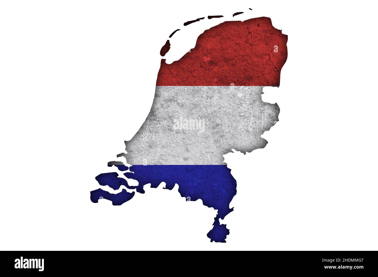 Netherlands map outline hi-res stock photography and images - Alamy