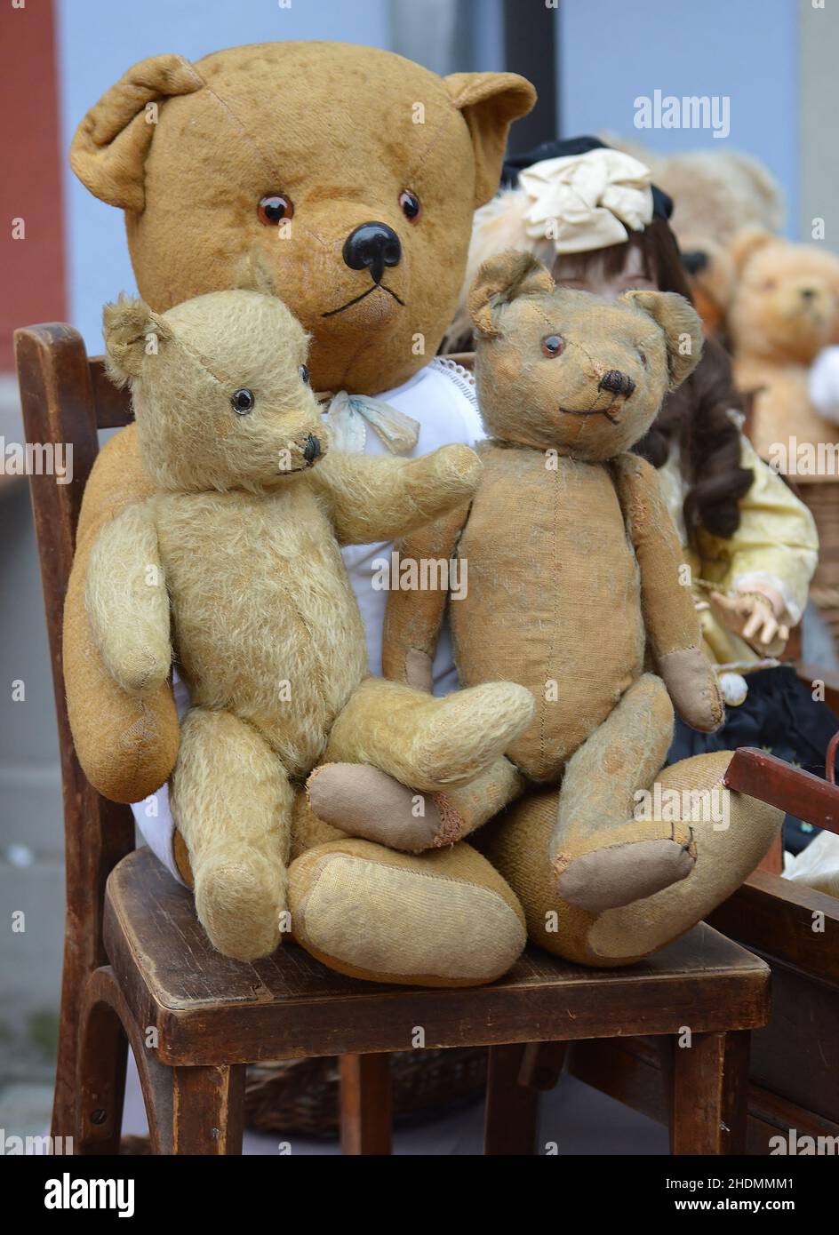 flea market, teddy bear, collection, flea markets, teddy bears ...