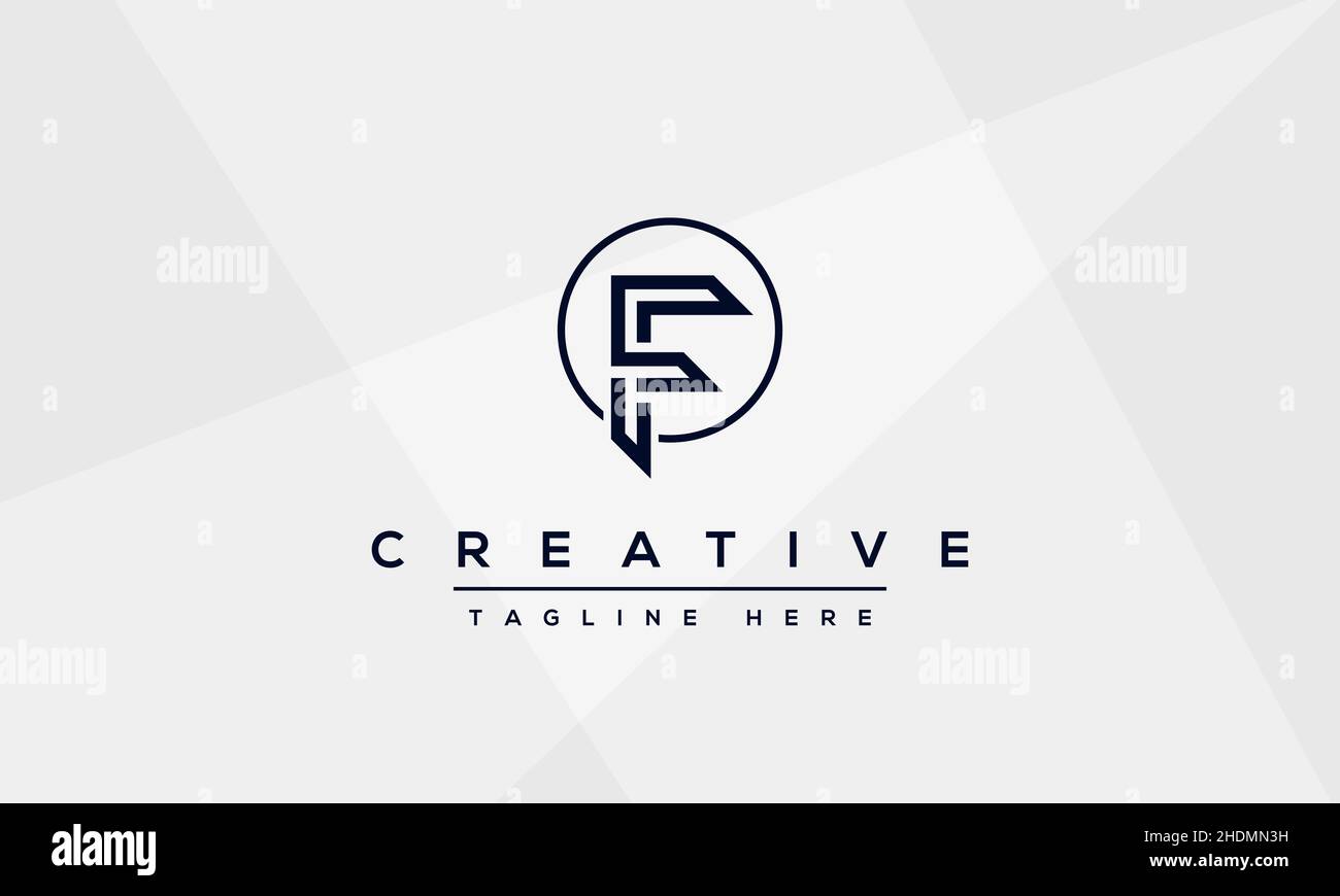 Modern unique creative alphabet letter F logo design, Minimalist F ...