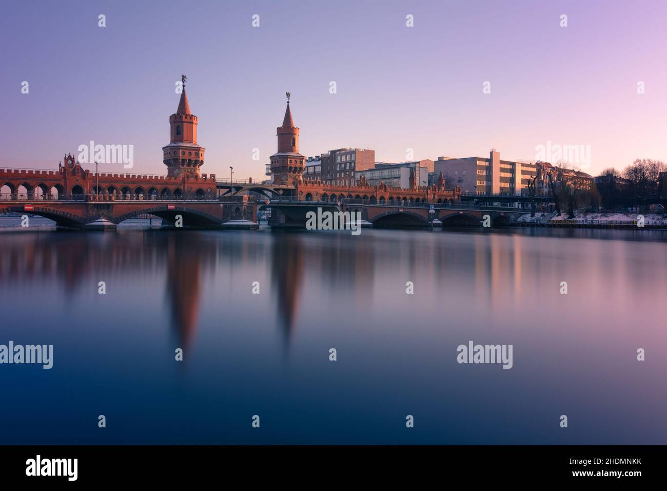 berlin, oberbaumbruecke, oberbaumbrueckes Stock Photo - Alamy