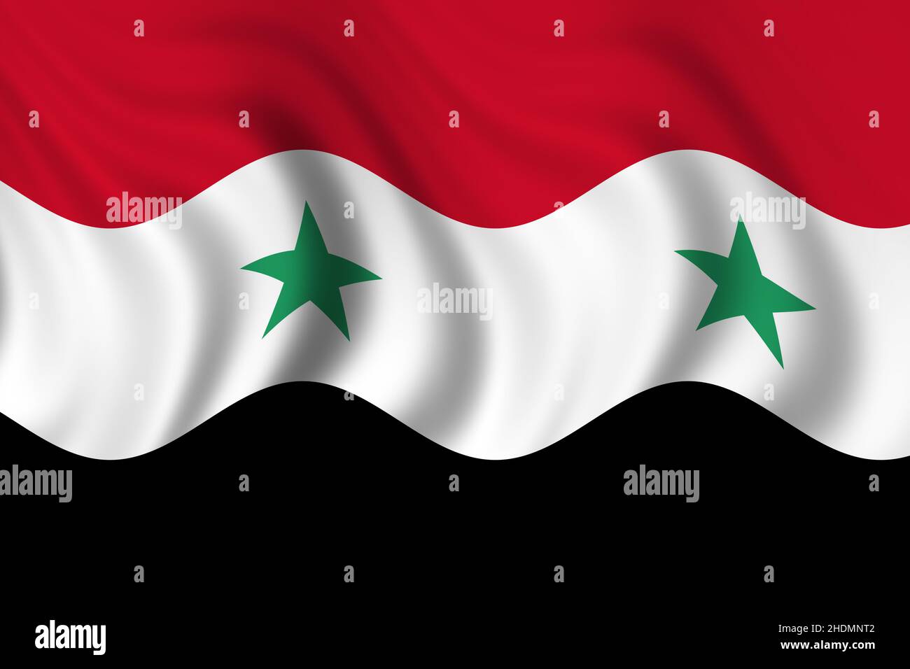 national flag, syria, national flags, syrias Stock Photo - Alamy