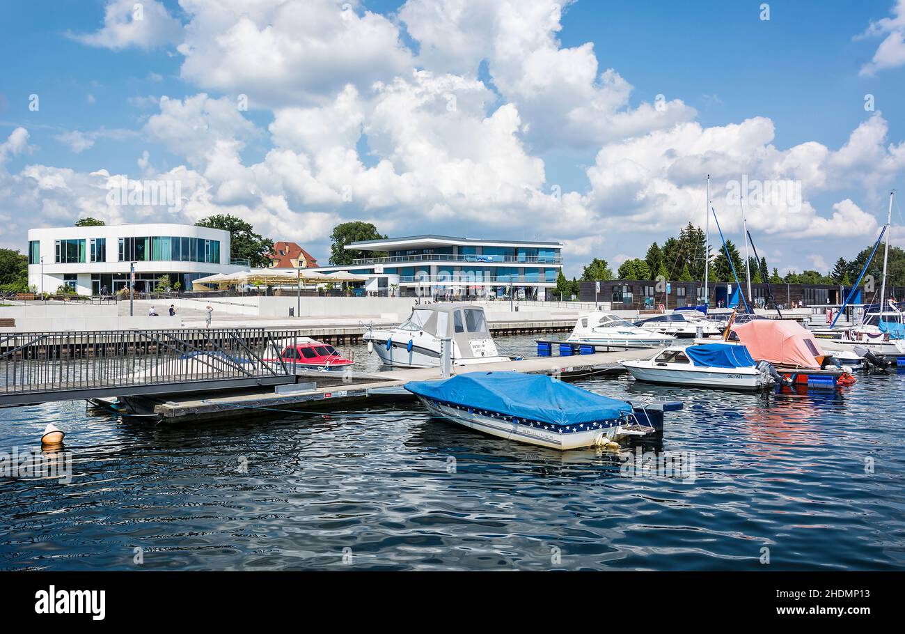 harbour, senftenberg, Lake Senftenberg, harbours, port Stock Photo - Alamy