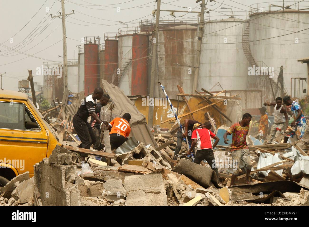 Lagos state task force hi-res stock photography and images - Alamy