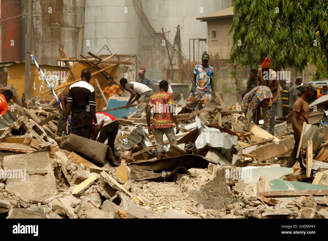 Lagos task force hi-res stock photography and images - Alamy
