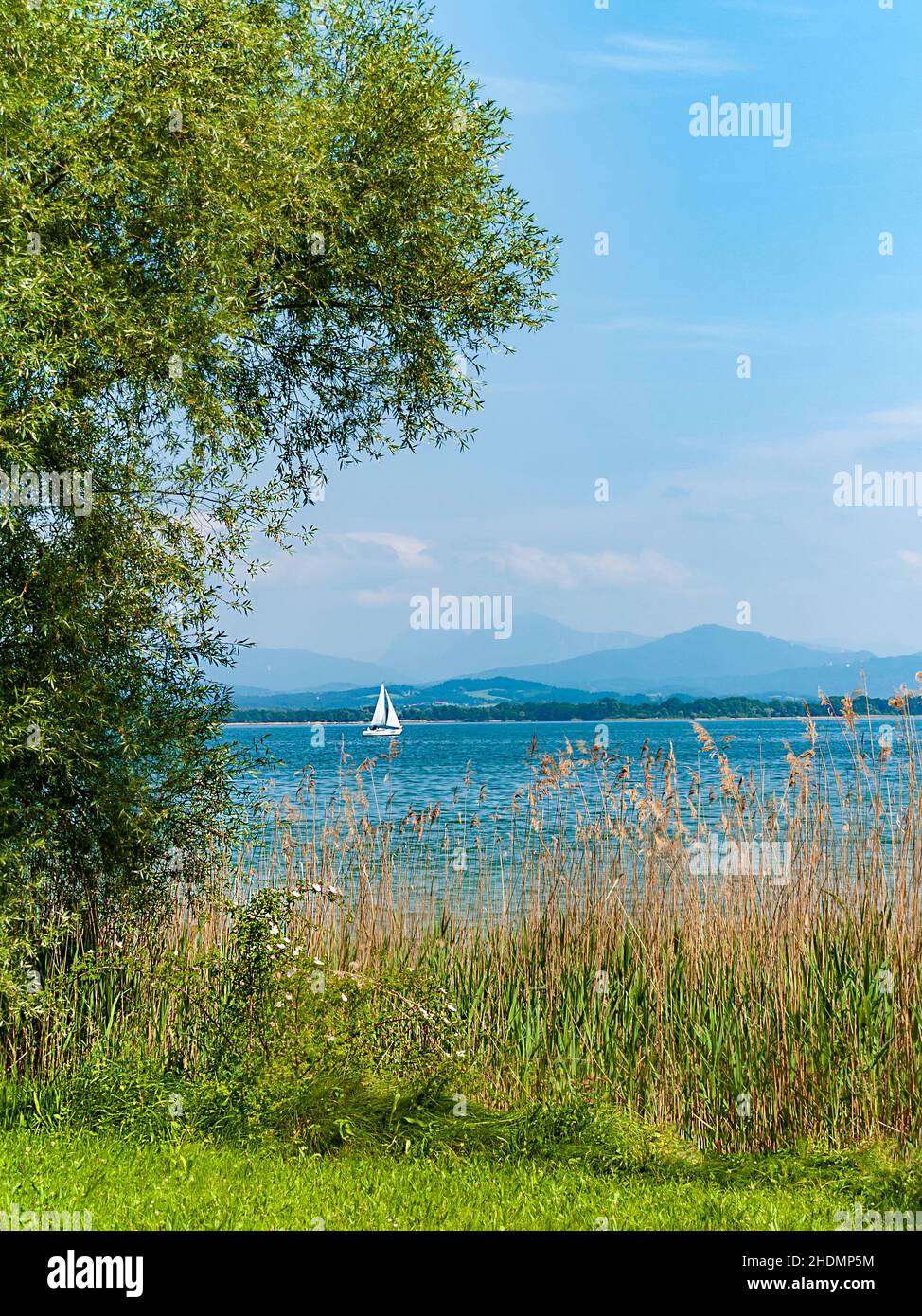 Chiemsee germany boat hi-res stock photography and images - Alamy