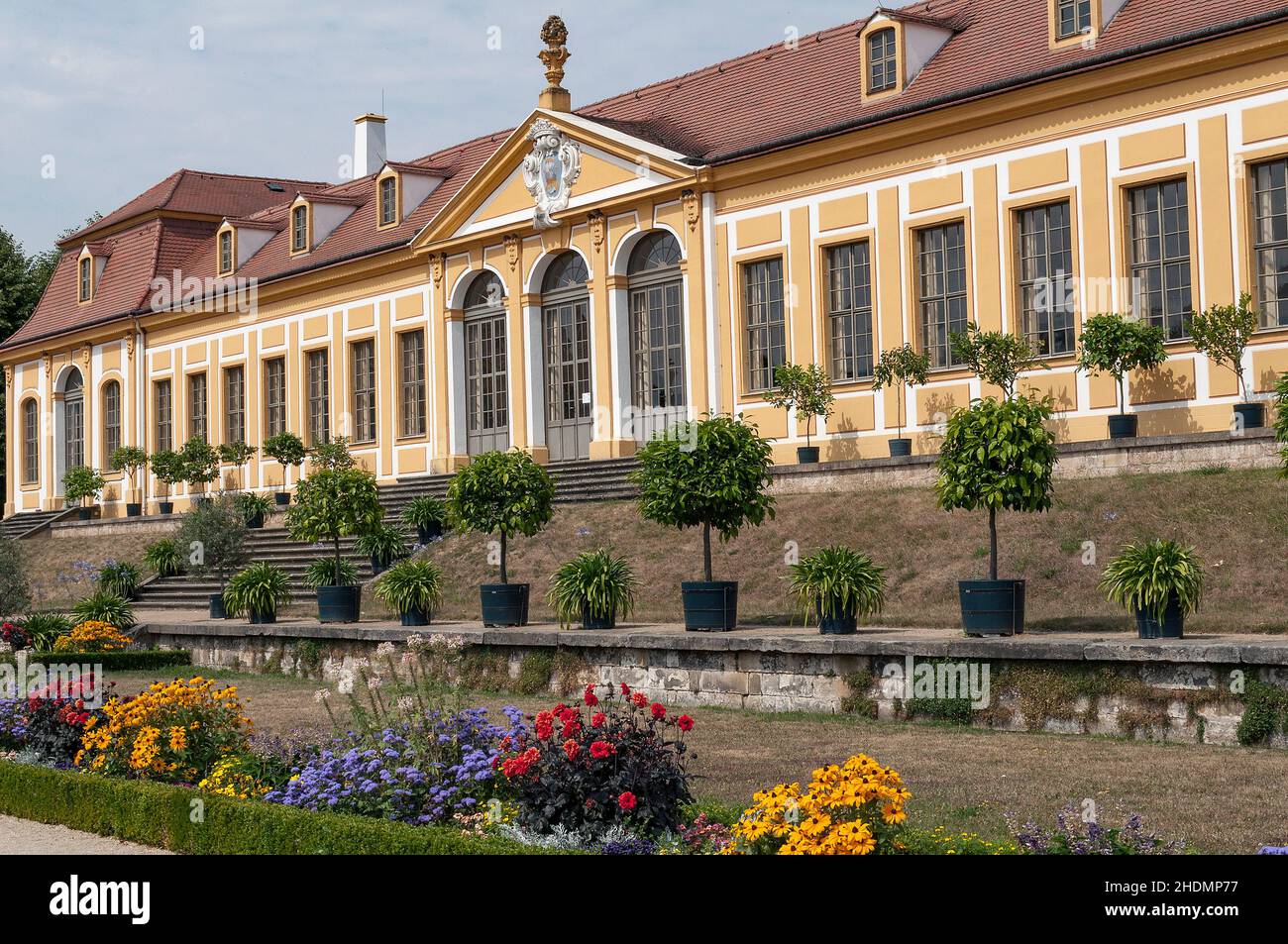 baroque castle, baroque castles Stock Photo - Alamy