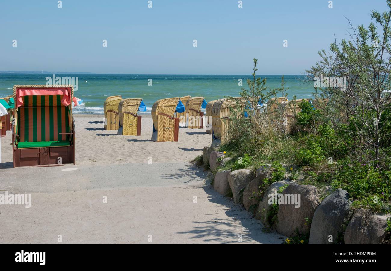 beach chairs, timmendorfer strand, beach chair, timmendorfer strands ...