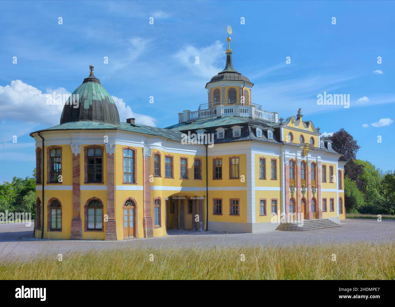 weimar, castle belvedere, weimars Stock Photo - Alamy