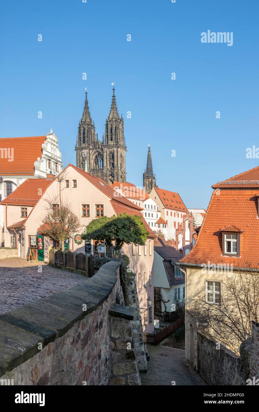 old town, alley, meißen, old towns, alleys, meißens Stock Photo - Alamy