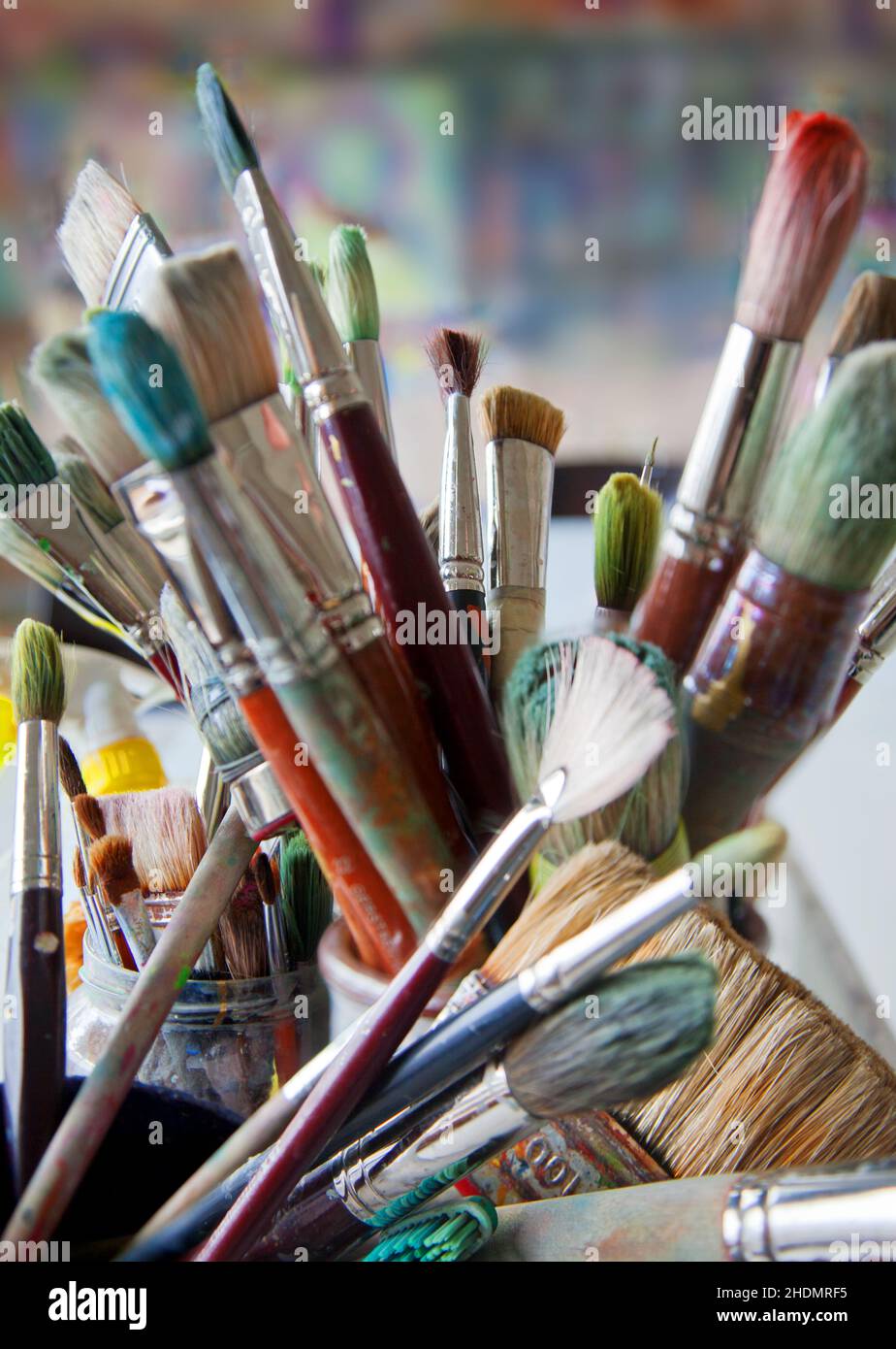 Paintbrushs High Resolution Stock Photography and Images - Alamy