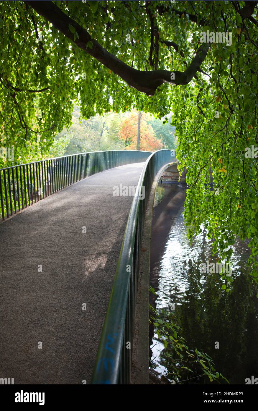 lake, park, bridge, lakes, parks, bridges Stock Photo - Alamy